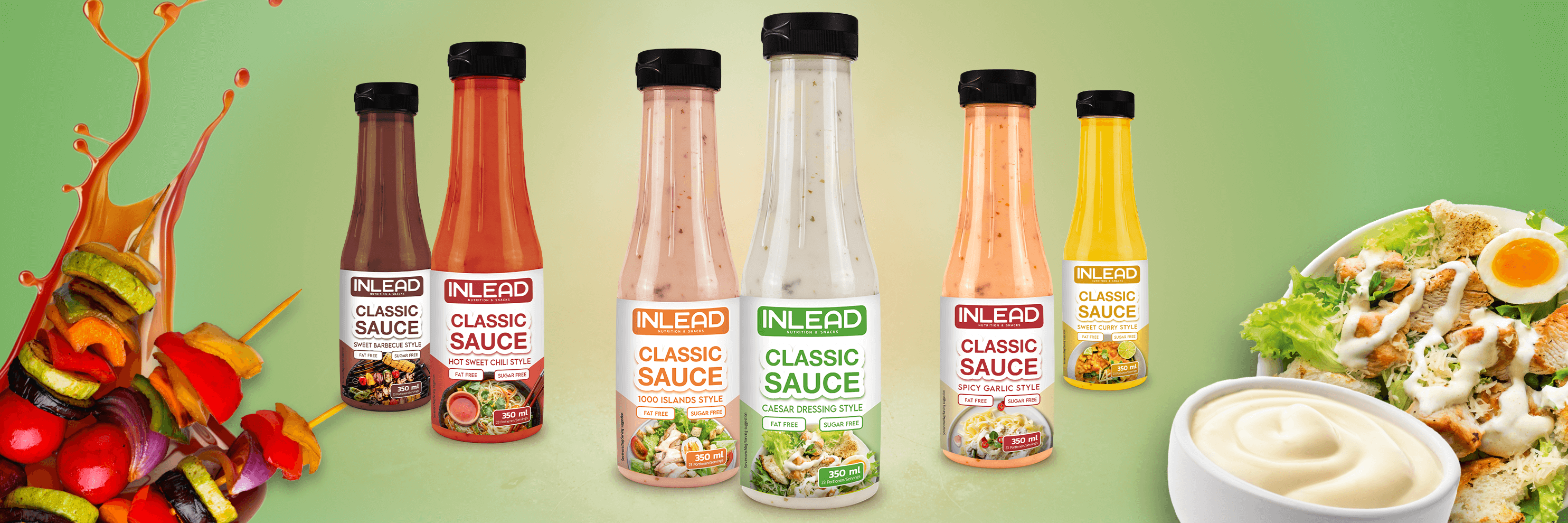 Inlead Classic Sauce - [6er Karton] 6 x 350ml 1000 Islands Style, 21,95